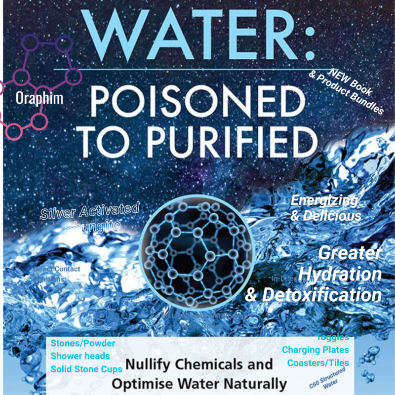 5g shungite protection book water purification book